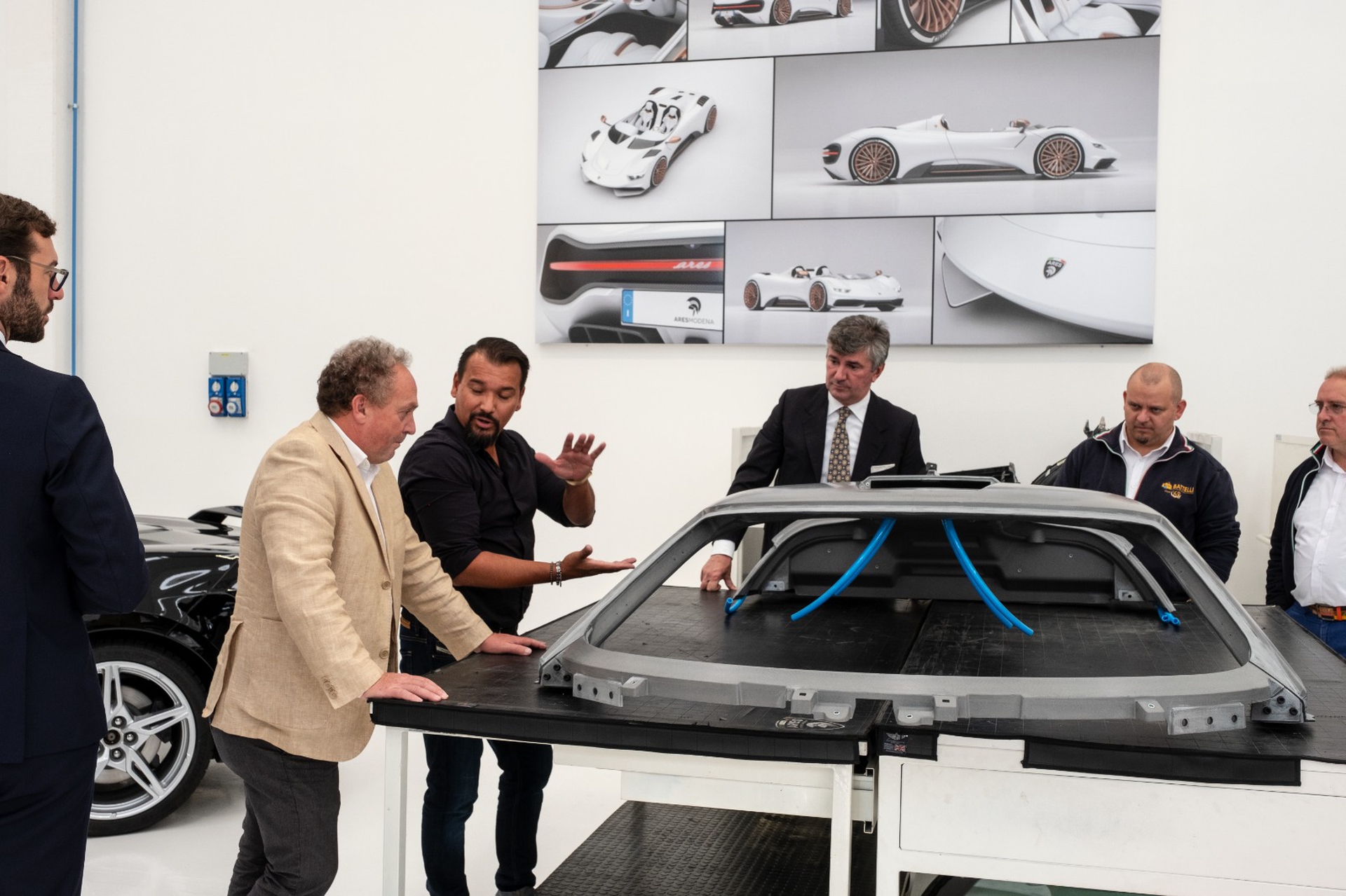 ARES Modena - Visit of the ARES S1 suppliers to ARES Modena