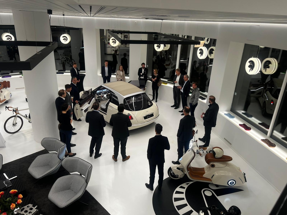 ARES Modena - ARES’ SHAREHOLDERS IN ZÜRICH FOR THE NEW E-MOBILITY RANGE