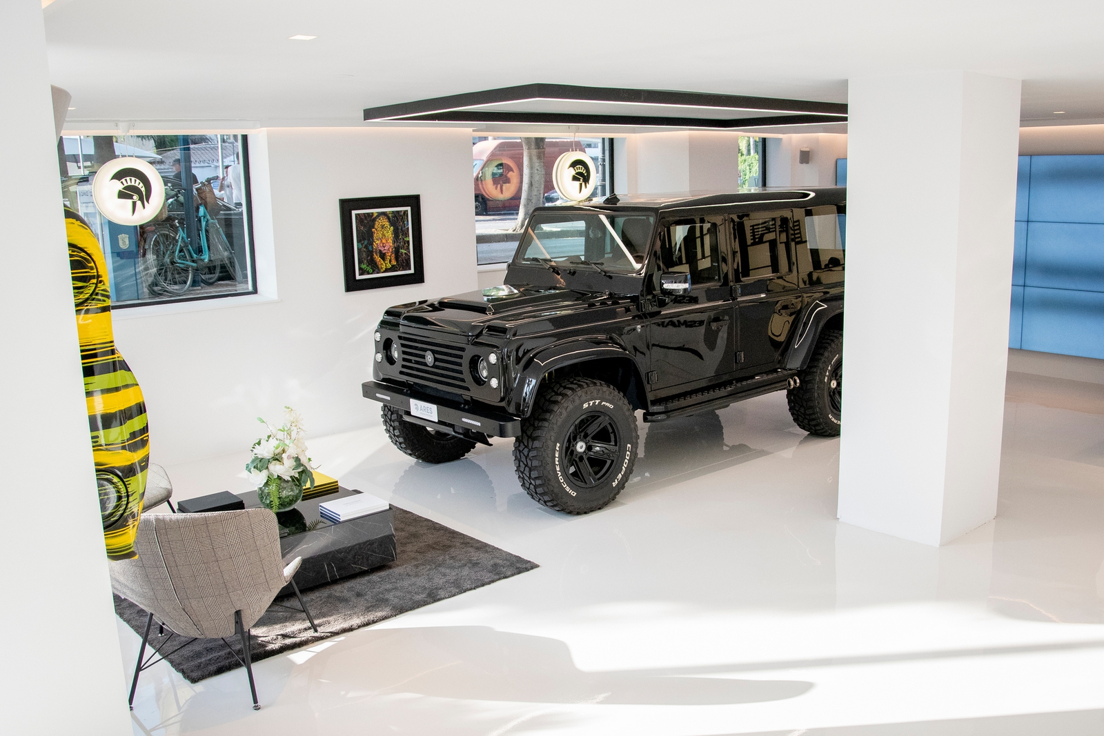ARES Modena - Italian Coachbuilder ARES opens Marbella showroom.