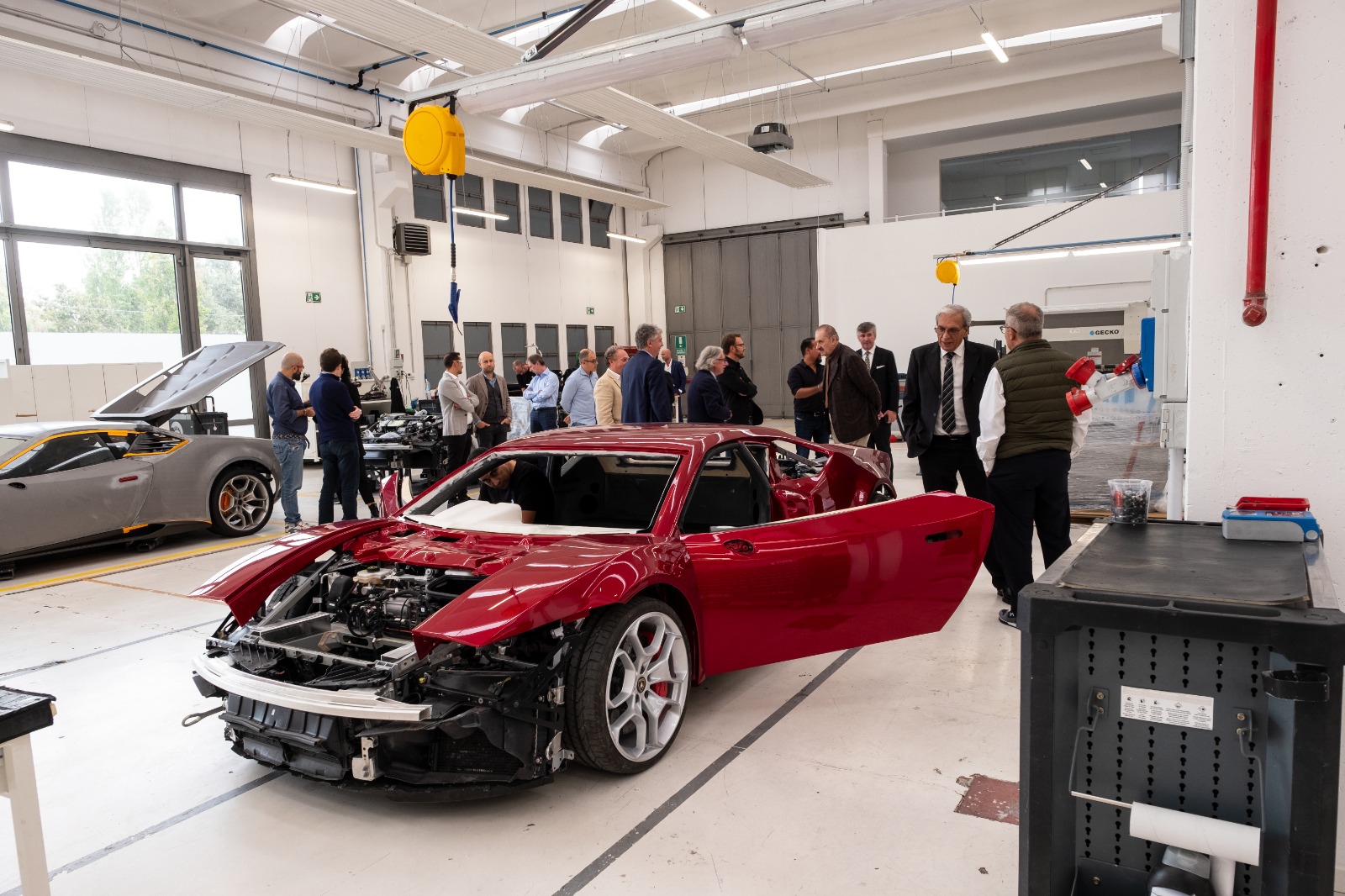 ARES Modena - Visit of the ARES S1 suppliers to ARES Modena