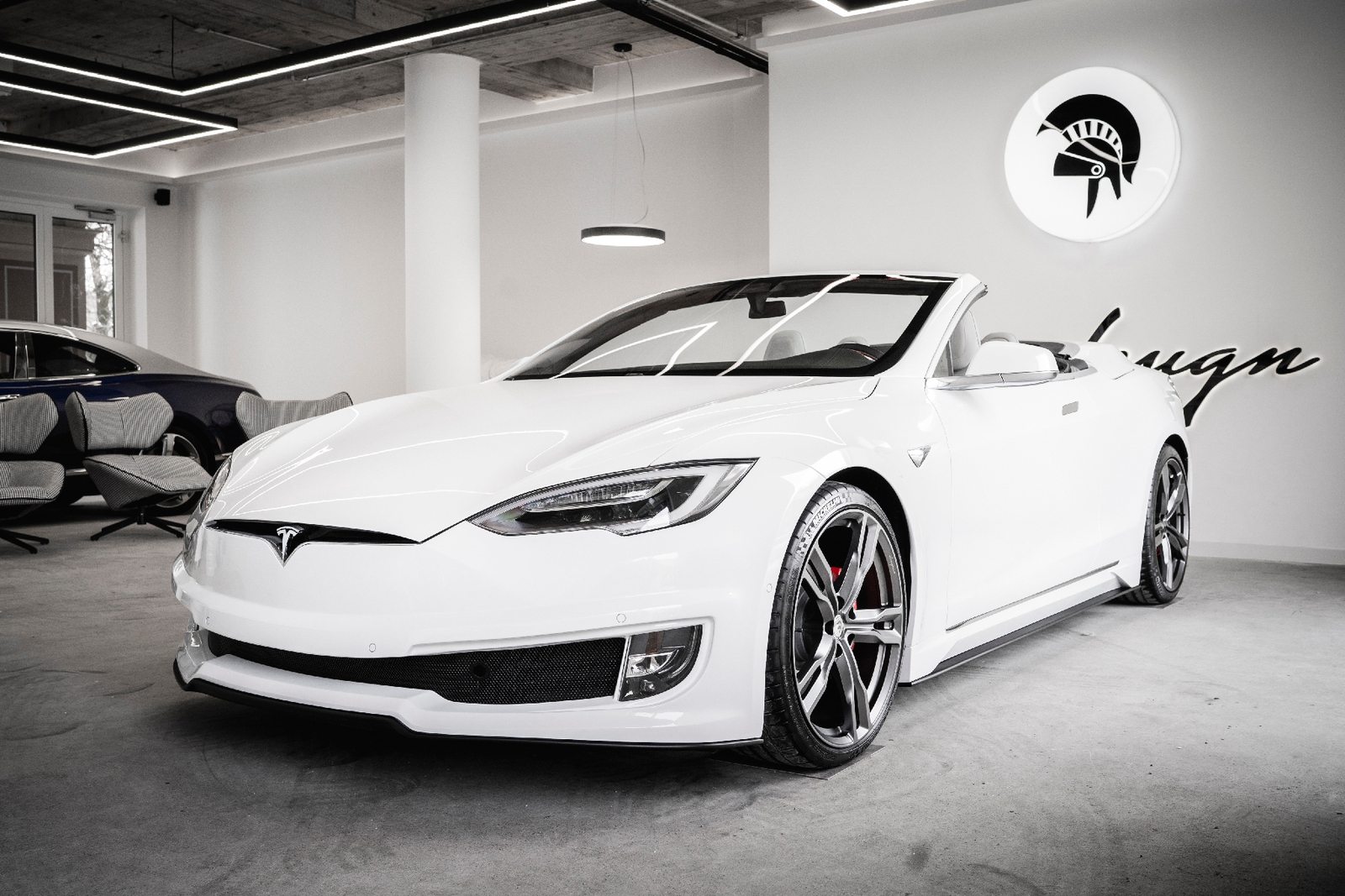 ARES Modena - ARES presents unique Tesla Model S convertible commission